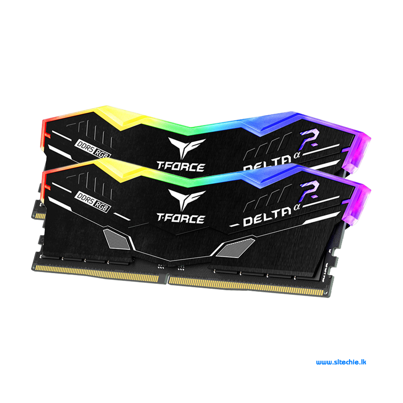 Team T-Force Deltaα RGB 32GB (2x16GB) 5600MHz DDR5 CL38 Memory (EXPO ...